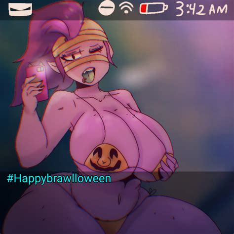 Rule 34 Brawl Stars Emz Brawl Stars Halloween Huesosdry Phone