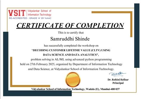 datascience machinelearning python cltv analytics ai… samruddhi