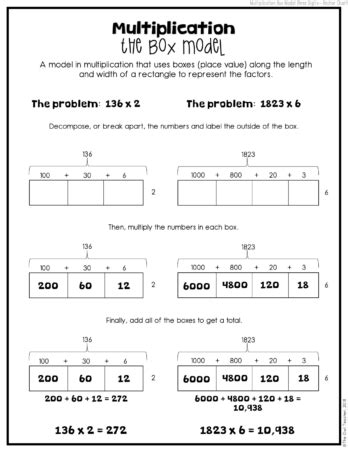 Strategies For Teaching Multi Digit Multiplication The Owl Teacher By Tammy DeShaw