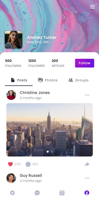 Ionic Social Ionic 5 Angular Ui Theme Template App Starter