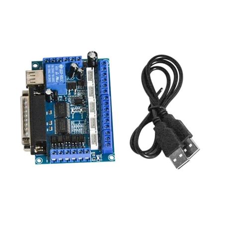 Jual Id1x1wl Mach3 Engraving Machine Cnc 5 Axis Stepper Motor Driver Board Shopee Indonesia