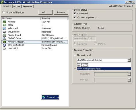 vmware vsphere vmware vnetwork distributed switch bug or limitation