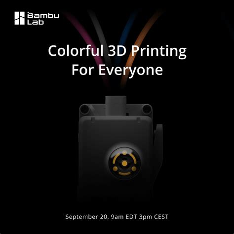 Colorful 3d Printing For Everyone Announcements Bambu Lab Community