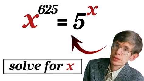 nice exponential problem olympiad math algebra question youtube