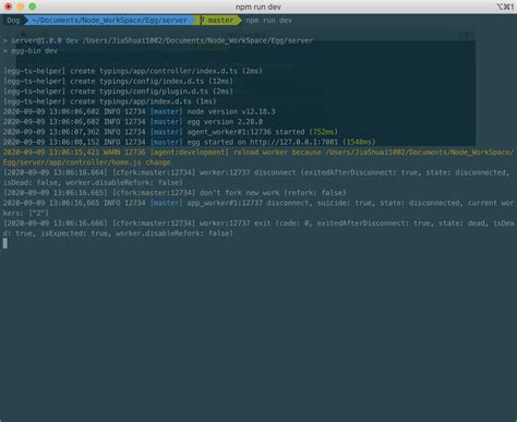 运行中修改代码，热更新失败。 · issue 4465 · eggjs egg · github