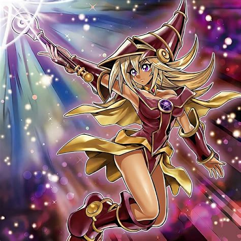 Arkana Dark Magician Girl 25th Anniversary Art By Talltimm On Deviantart