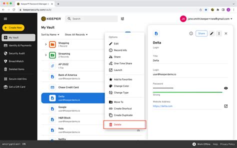 Keeper Password Manager User Guide For Employees