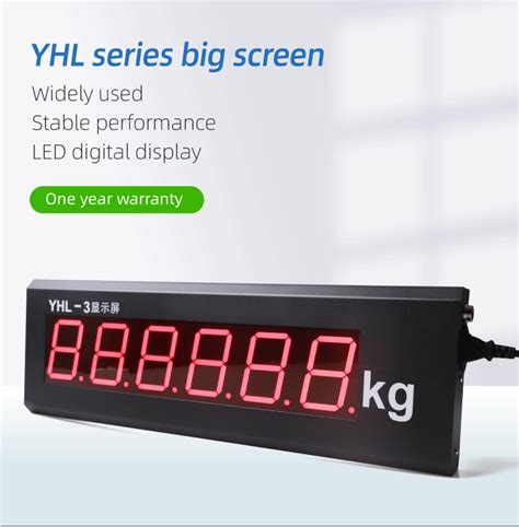 Inch YHL Weighing Indicator LED Outdoor Display