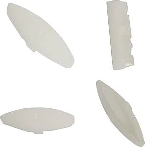 Toilet Seat Bumpers 4pcs Replacement Non Slip Pad Buffer Shock Absorber