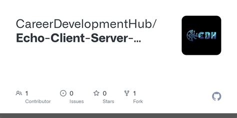 GitHub CareerDevelopmentHub Echo Client Server Chat Application Using Socket Through Terminal