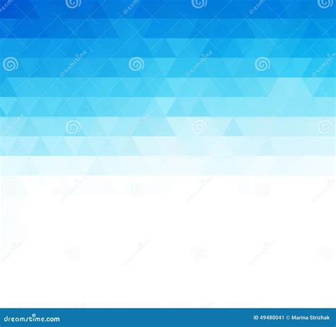 Abstract Blue Geometric Technology Background Stock Vector Illustration Of Business Poster