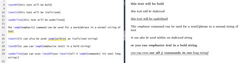 Formatting In Latex A Guide To The Essential Commands