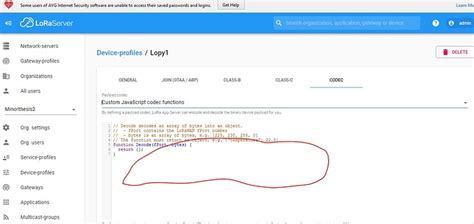 Payload Codec Java Script Chirpstack Application Server Chirpstack