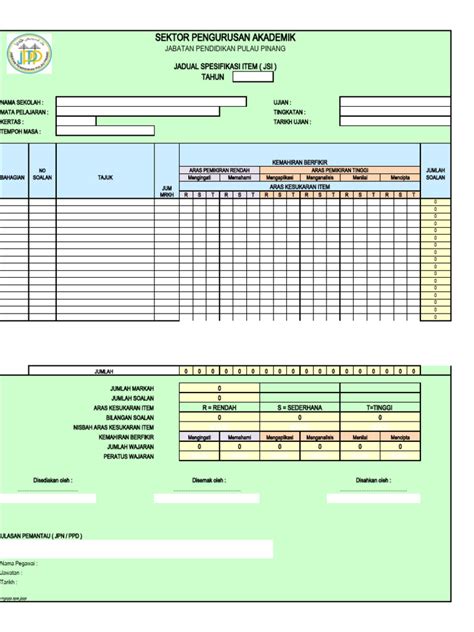 Jsudan Jsi Jppp 2023 Sem 2 Pdf