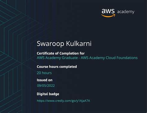 Swaroop Kulkarni On Linkedin Aws Awscertified Amazon Technology