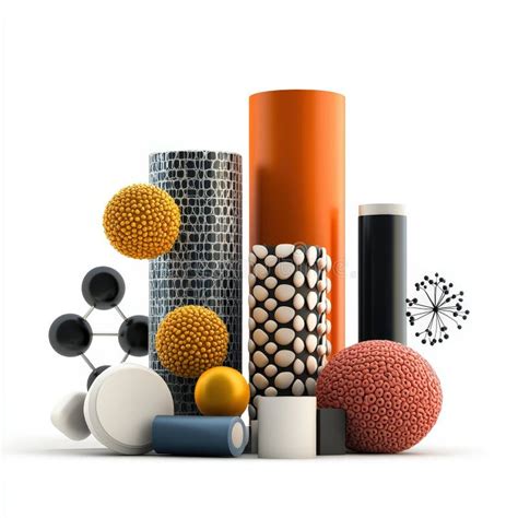 Colorful Abstract Composition Of Various Geometric Shapes And Patterns Ideal For Design And