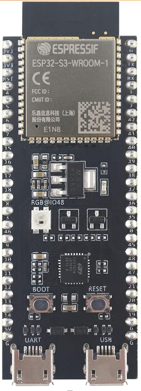 How to Use ESP32 S3 N32R8V: Pinouts, Specs, and Examples | Cirkit Designer