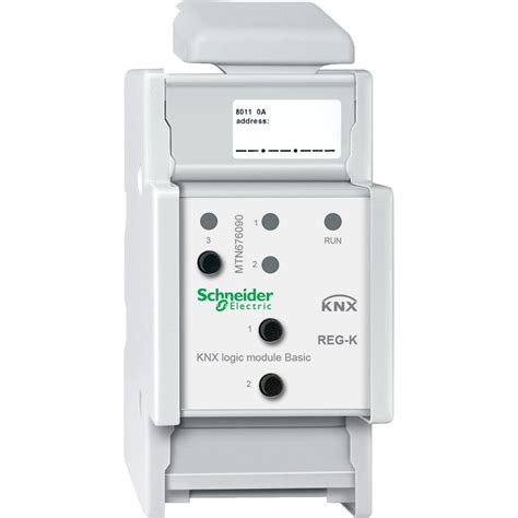 Modulo Logico Basico Knx Reg K Mtn676090 Schneider Lumilux Materiais Elétricos Ltda
