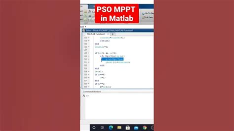 Pso Mppt In Matlab Youtube