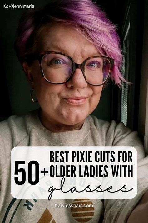 Pixie Haircuts With Glasses