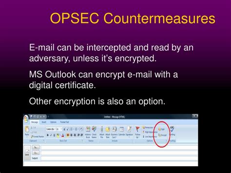 Ppt Opsec Countermeasures Michael Chesbro Des Opsec Officer