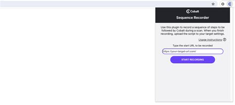 Sequence Recorder Cobalt