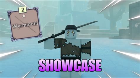 New Wrymtooth Weapon Showcase Deepwoken Youtube