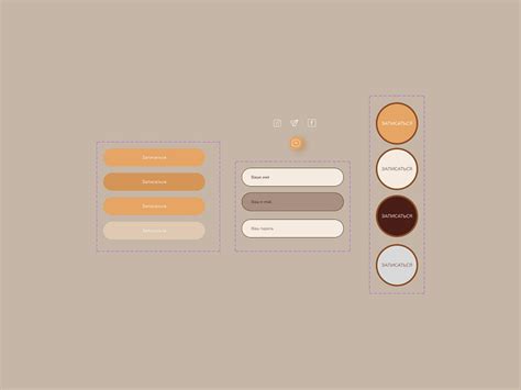 Concept Ui Elements By Olga On Dribbble