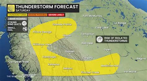 10 20 Cm Of Snow And Thunderstorms Mark Albertas Wild Long Weekend