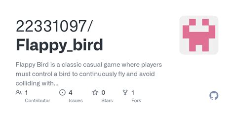 Github 22331097flappybird Flappy Bird Is A Classic Casual Game