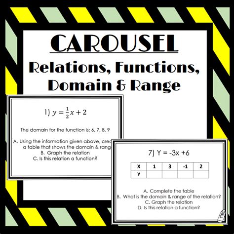 what is the relationship between domain and range