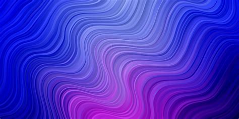 Light Blue Red Vector Backdrop With Bent Lines Abstract Illustration With Bandy Gradient Lines