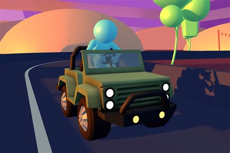 4x4 kart karting microgame add ons free with unlock 3d model