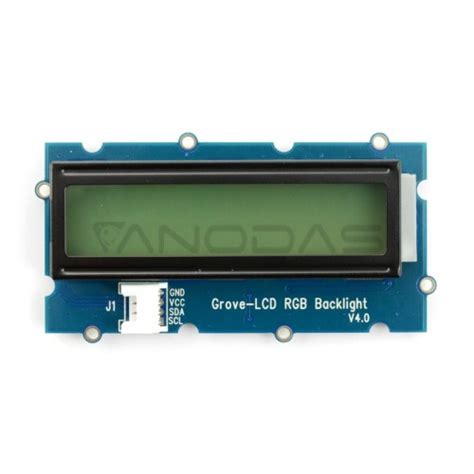 Grove 2x16 Simbolių Lcd Ekranas Su Rgb Apšvietimu
