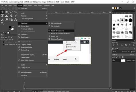 How To Crop Rotate And Change Image Size In GIMP