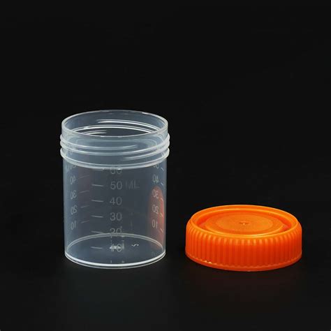 ULAB Scientific Specimen Container Set Vol 80ml With Molded Graduation Each 4pcs For 6 Colors