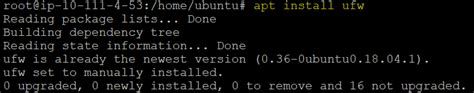 how to protect ubuntu network and ubuntu firewall automate infra