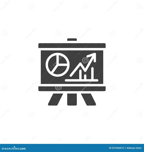 analytics presentation vector icon stock vector illustration of analytics strategy 257366672
