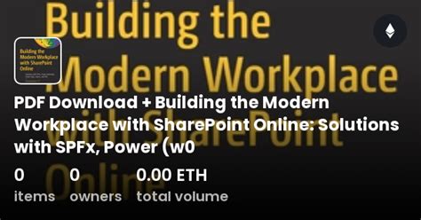 Pdf Download Building The Modern Workplace With Sharepoint Online