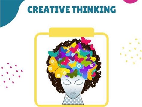 Creative Visual Thinking Guide And Activities Teaching Resources