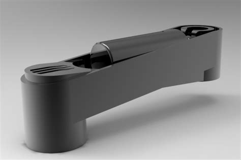 autodesk inventor ipt file 3d cad model of auto fold safety lever a mm