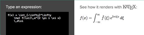 Html Math Equations On The Web Stack Overflow