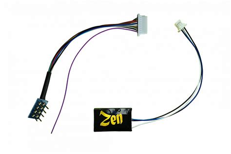 Zen Black Decoder Mini 8 Pin Harness 4 Function