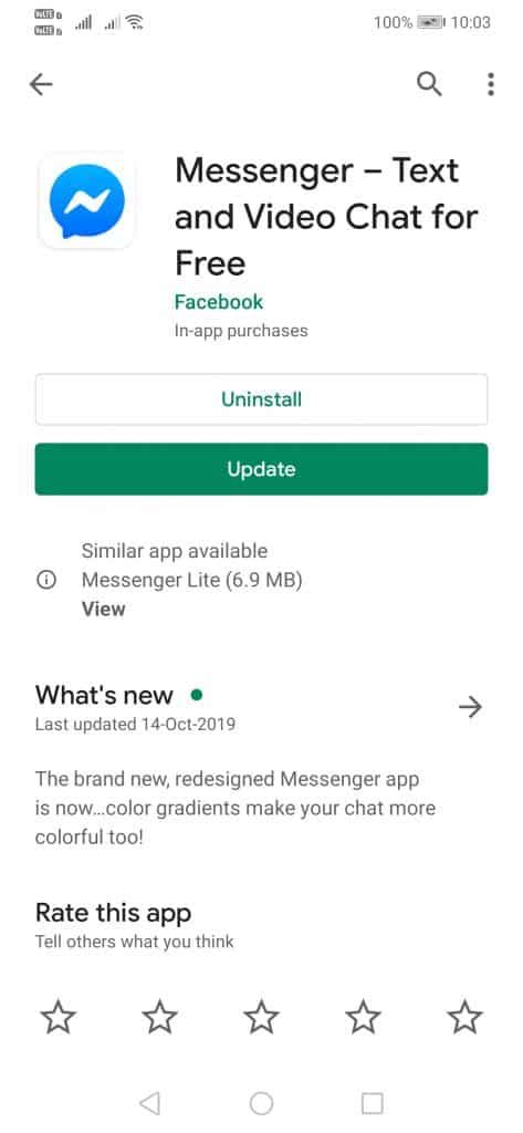 How To Fix Unfortunately Messenger Has Stopped Android Error