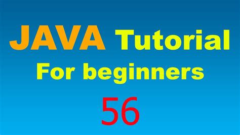 java tutorial for beginners 56 error handling and catching