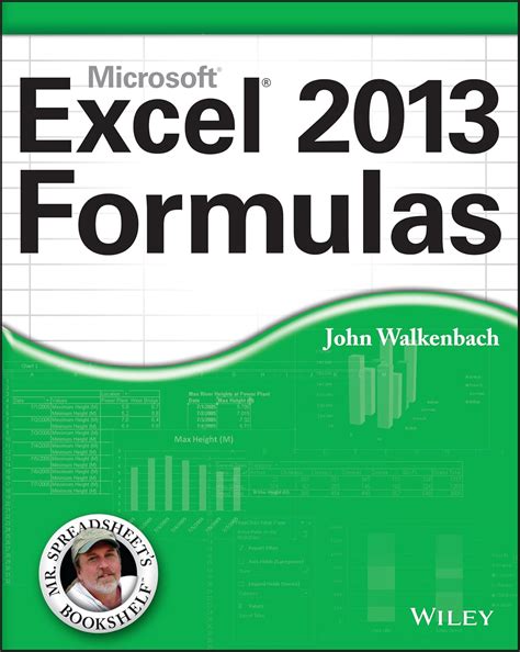 Excel 2013 Formulas Walkenbach John 9781118490440 Amazon Com Books