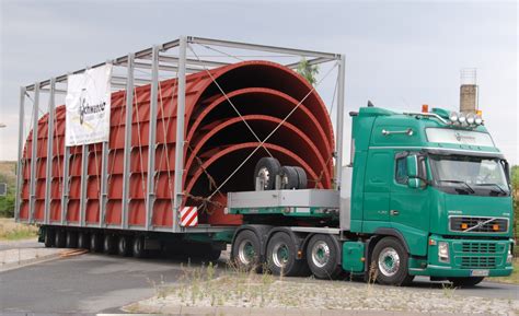 4 8 Achs Semi Tieflader