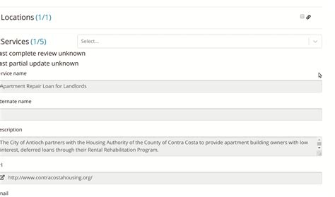 Matching More Than One Service Or Location Add Drop Down Menu With
