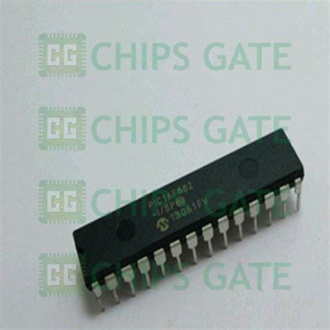 1pcs Pic16f882 Isp Ic Mcu 8bit 35kb Flash 28sdip Microchip Ebay