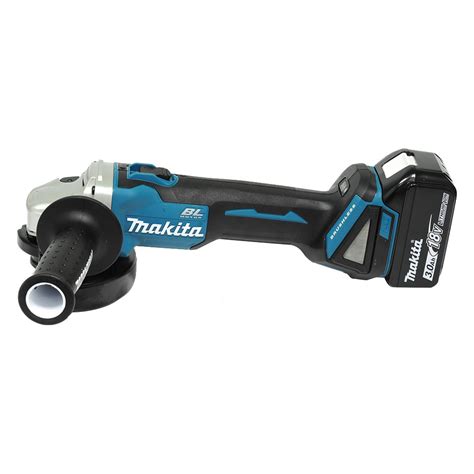 Аккумуляторная угловая шлифовальная машина Makita LXT DGA504RF ...